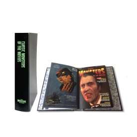 Classic Monsters of the Movies Magazine Binder - Green - Classic ...