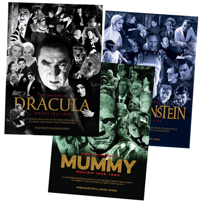 Dracula / Frankenstein / Mummy Franchise Guide Bundle - Classic ...