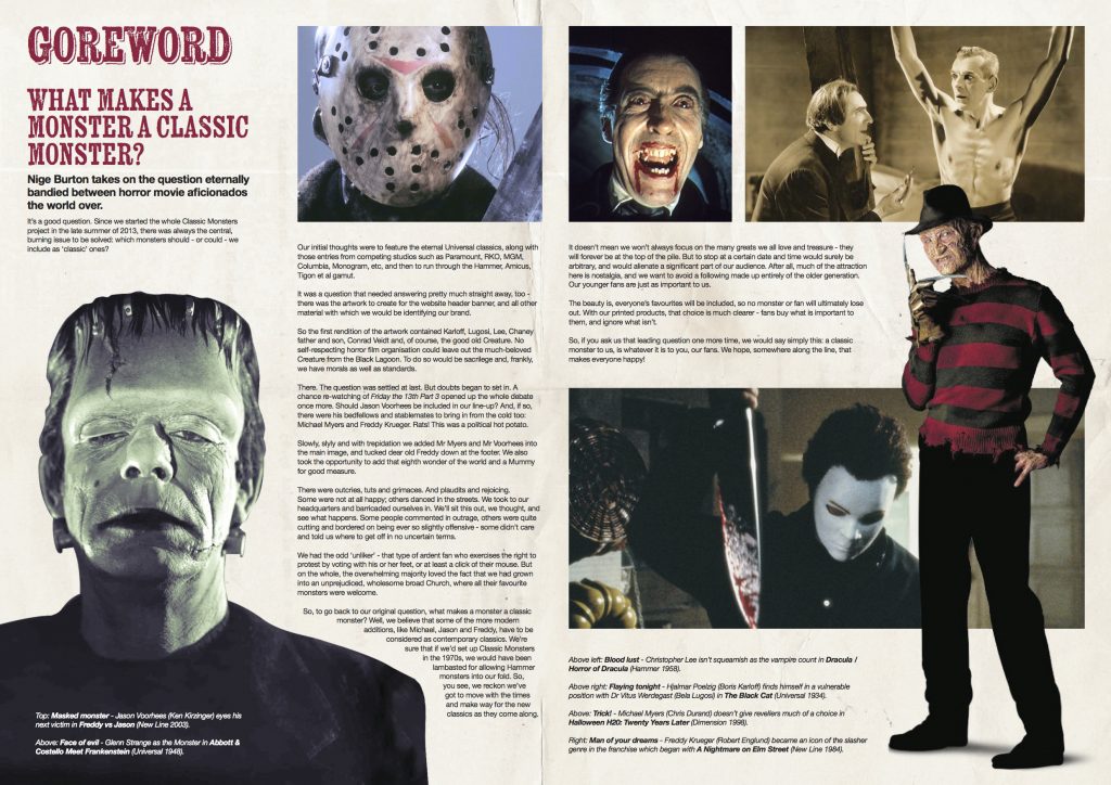 Horror History & Trivia 3-Guide Saver Bundle - Classic Monsters Shop