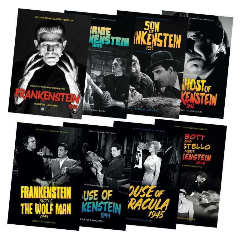 Universal Frankenstein 8-Guide Bundle - Classic Monsters Shop