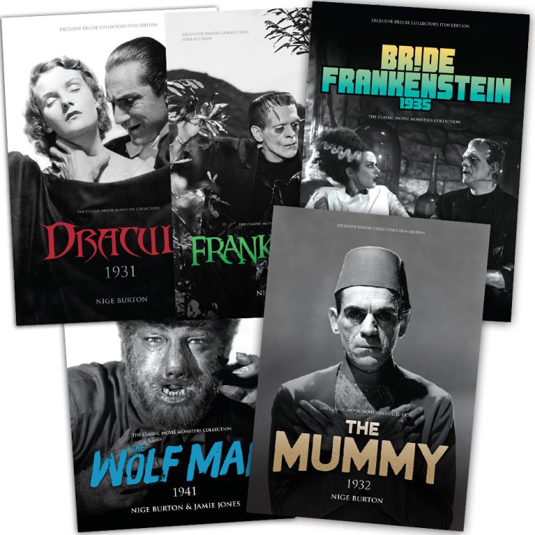 Universal Monsters Guide Signed Box Set w/5 Art Prints - Classic ...