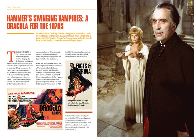 Dracula AD 1972 Ultimate Guide Magazine - Classic Monsters Shop