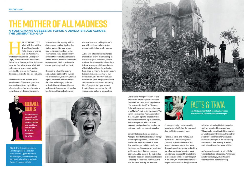 Psycho 1960 Ultimate Guide Magazine - Classic Monsters Shop