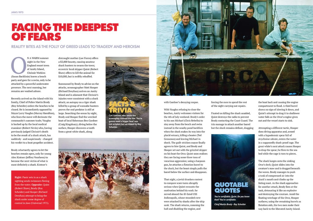 Jaws 1975 Ultimate Guide Magazine - Classic Monsters Shop