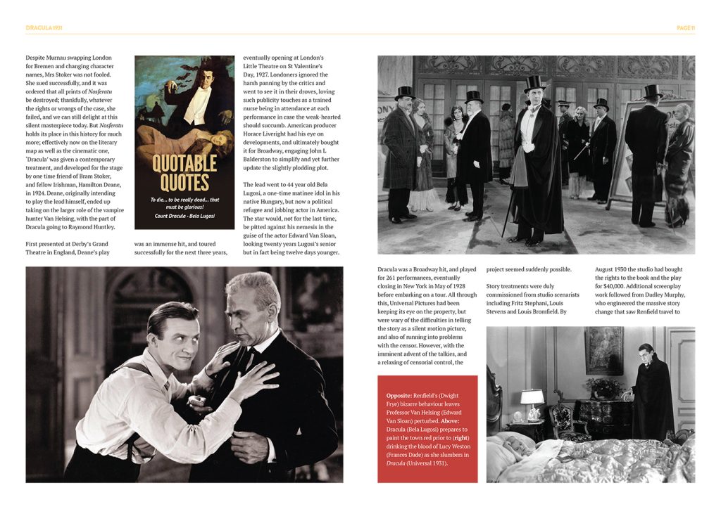 Dracula 1931 Ultimate Guide New Edition Magazine - Classic Monsters Shop