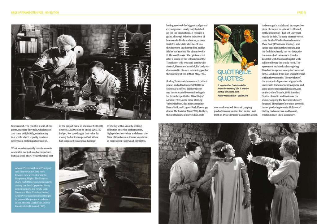 Bride of Frankenstein 1935 Ultimate Guide New Edition Magazine - Classic Monsters Shop