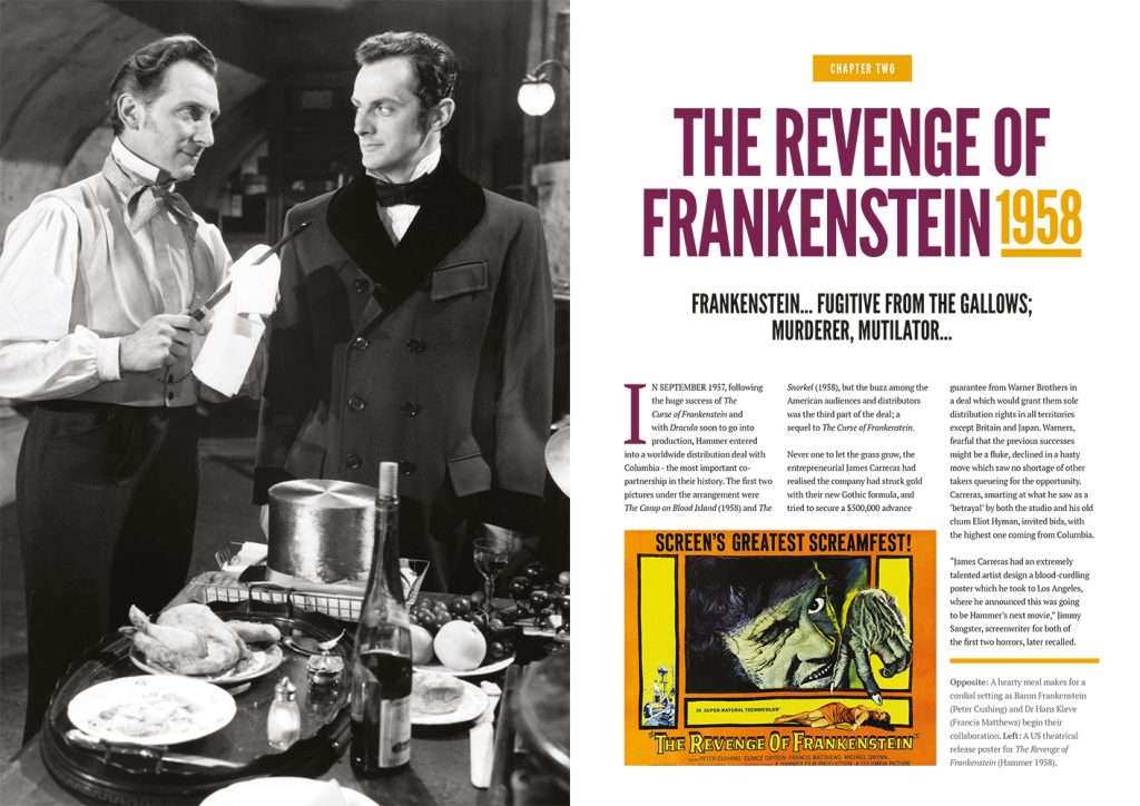 The Hammer Frankenstein Films 1957-1974 Signed + Art Print - Classic ...