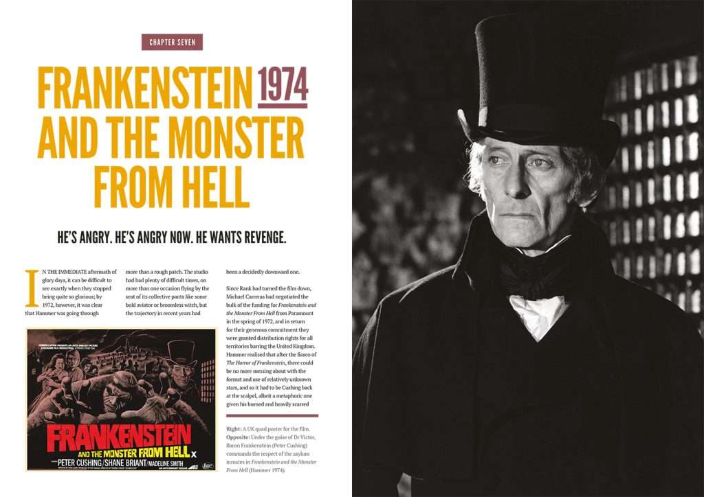 The Hammer Frankenstein Films 1957-1974 Signed + Art Print - Classic ...