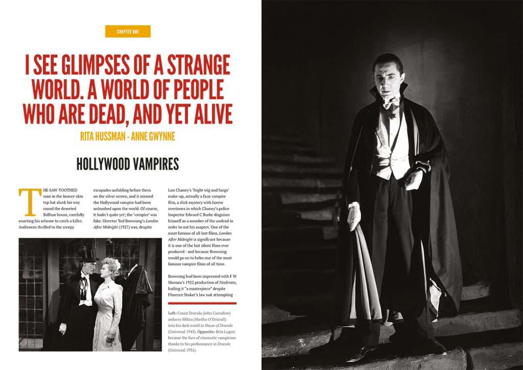 An Illustrated History of Vampire Movies Signed + Art Print - Classic ...